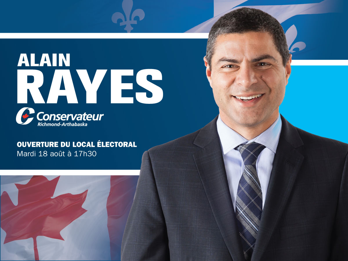 Alain Rayes invite la population à son lancement de campagne - La ...