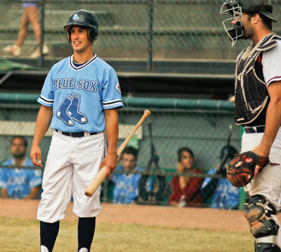 Benoît Émond avec les Expos - La Nouvelle Union et L’Avenir de l’Érable