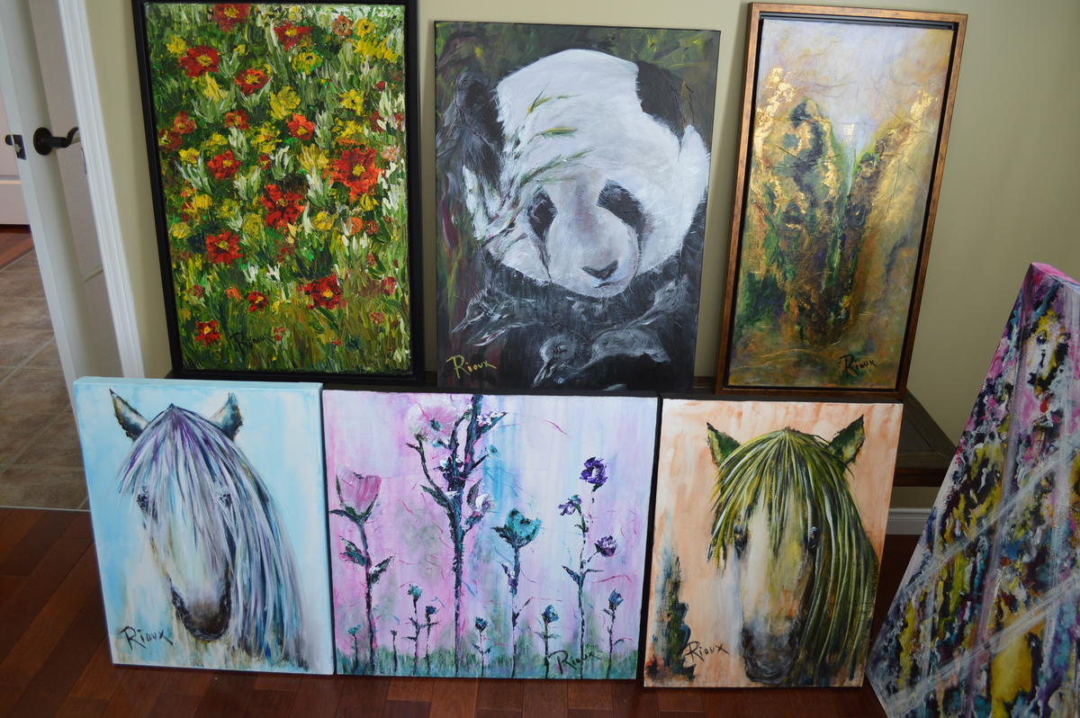 Céline Rioux : une artiste aux nombreux styles - La Nouvelle Union et L ...