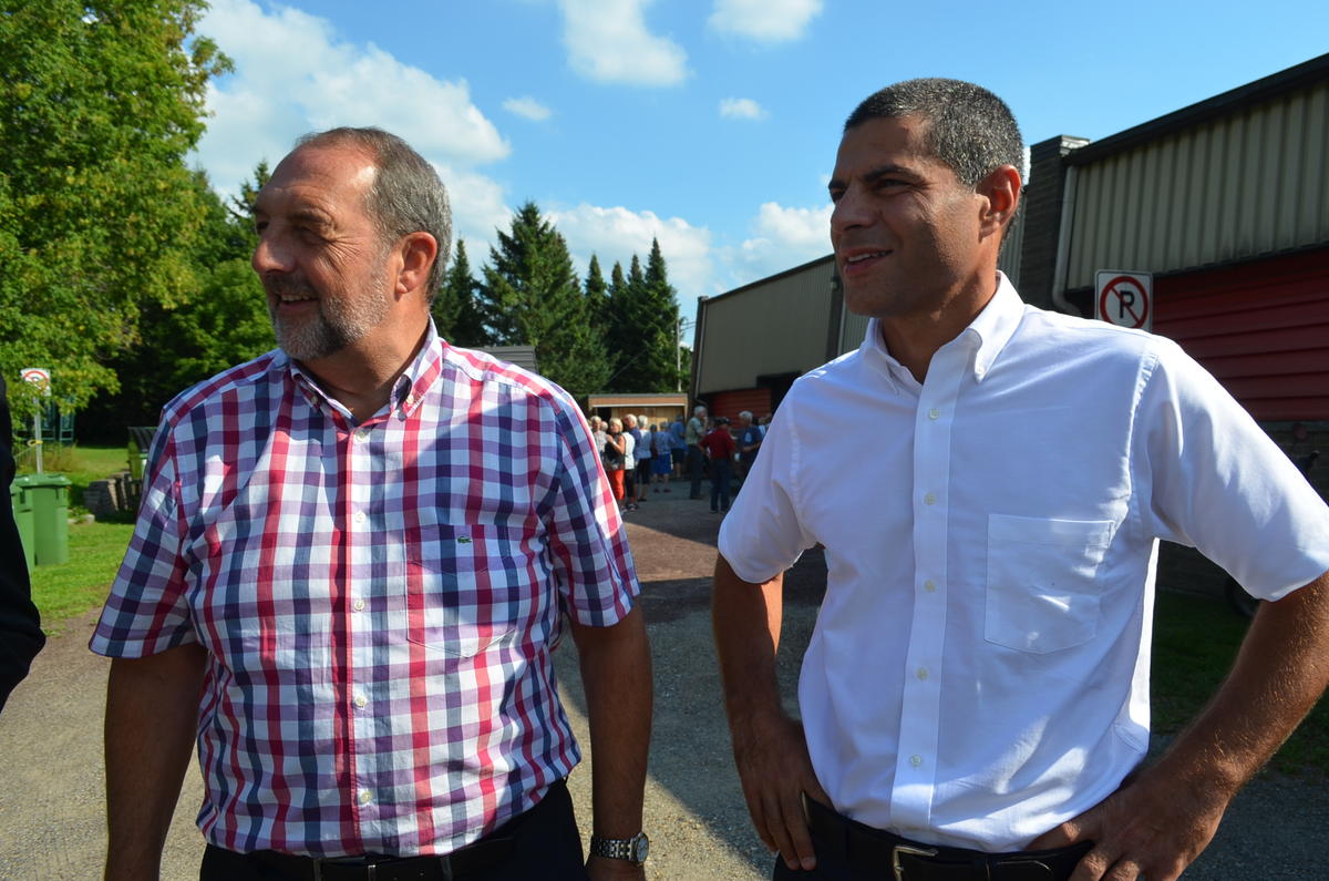 Alain Rayes invite Stéphane Dion à faire campagne chez lui - La ...