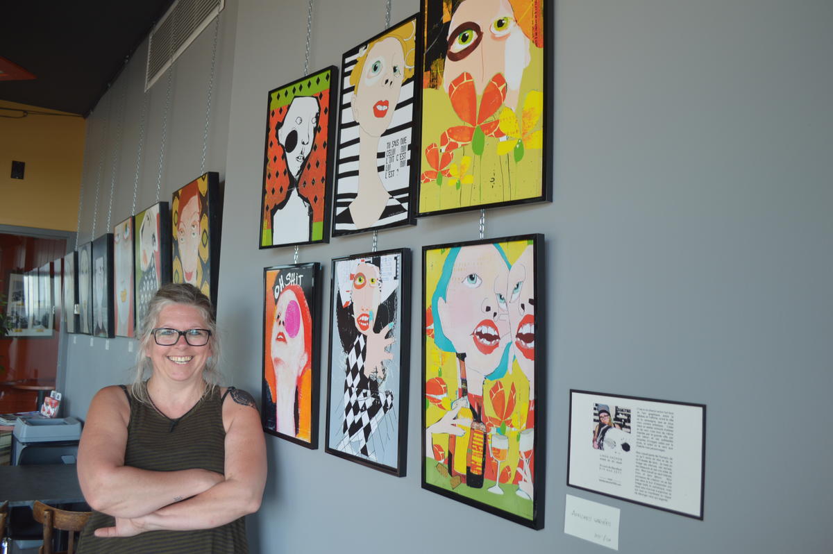 Les œuvres de Linda Vachon passent l'été au mont Arthabaska - La ...