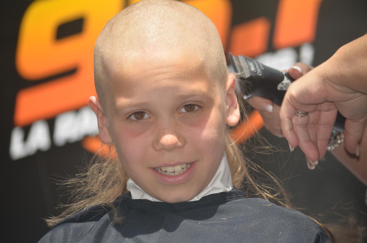 11 ans et déjà un deuxième Défi tête rasée - La Nouvelle Union et L ...