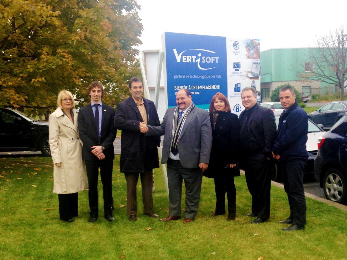 Vertisoft continue de prendre de l’expansion - La Nouvelle Union et L’Avenir de l’Érable