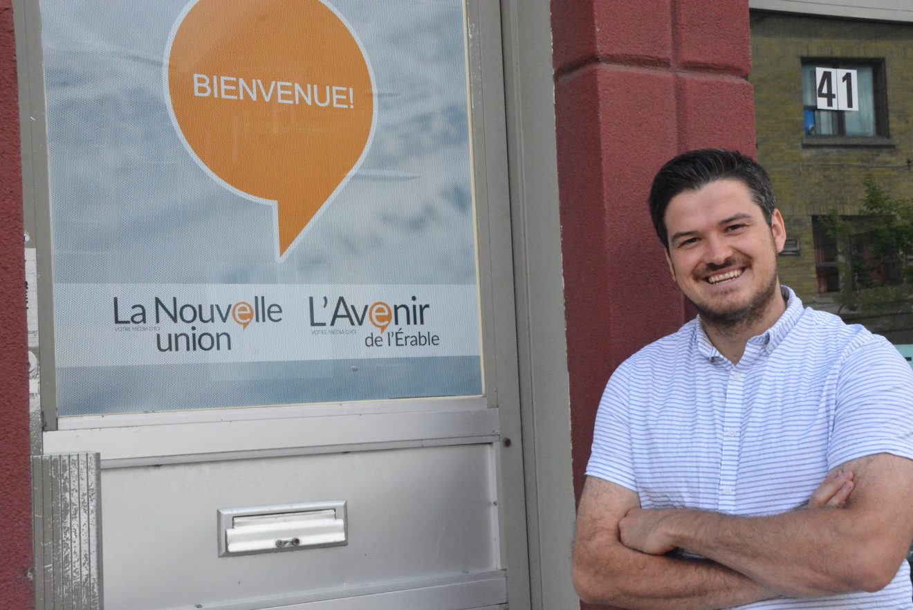 La Nouvelle Union recrute Pierre-Olivier Gingras - La Nouvelle Union et L’Avenir de l’Érable