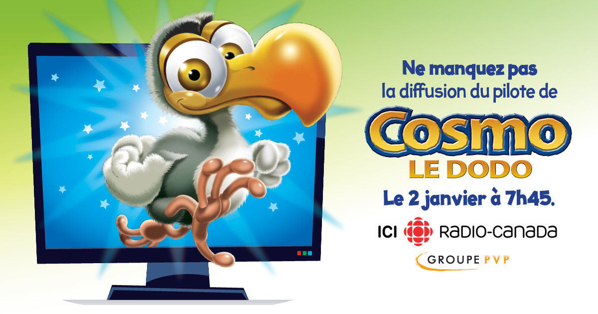 Cosmo le dodo à la télé le 2 janvier - La Nouvelle Union et L’Avenir de ...