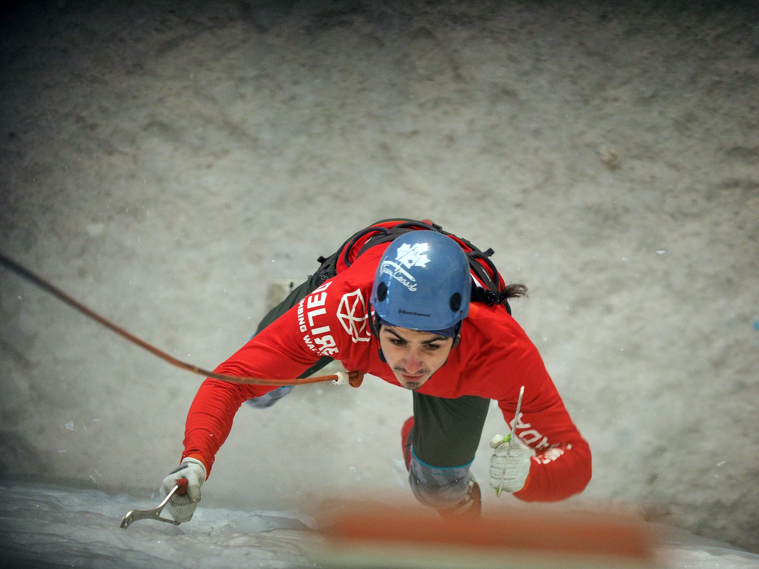 Escalade de glace : David Bouffard continue à grimper les échelons - La ...
