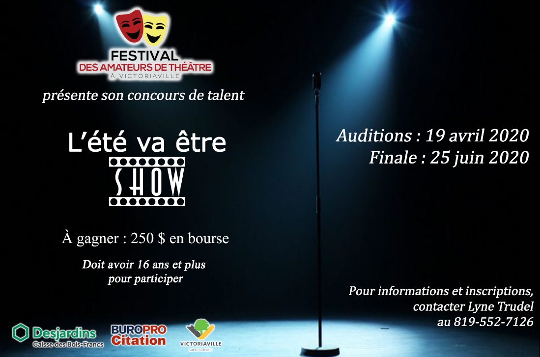 Le Festival des amateurs de théâtre lance un concours de talents - La ...