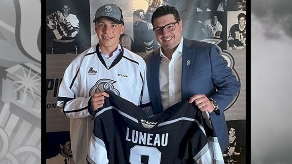 Un premier but dans la LHJMQ pour Tristan Luneau - La Nouvelle Union et ...