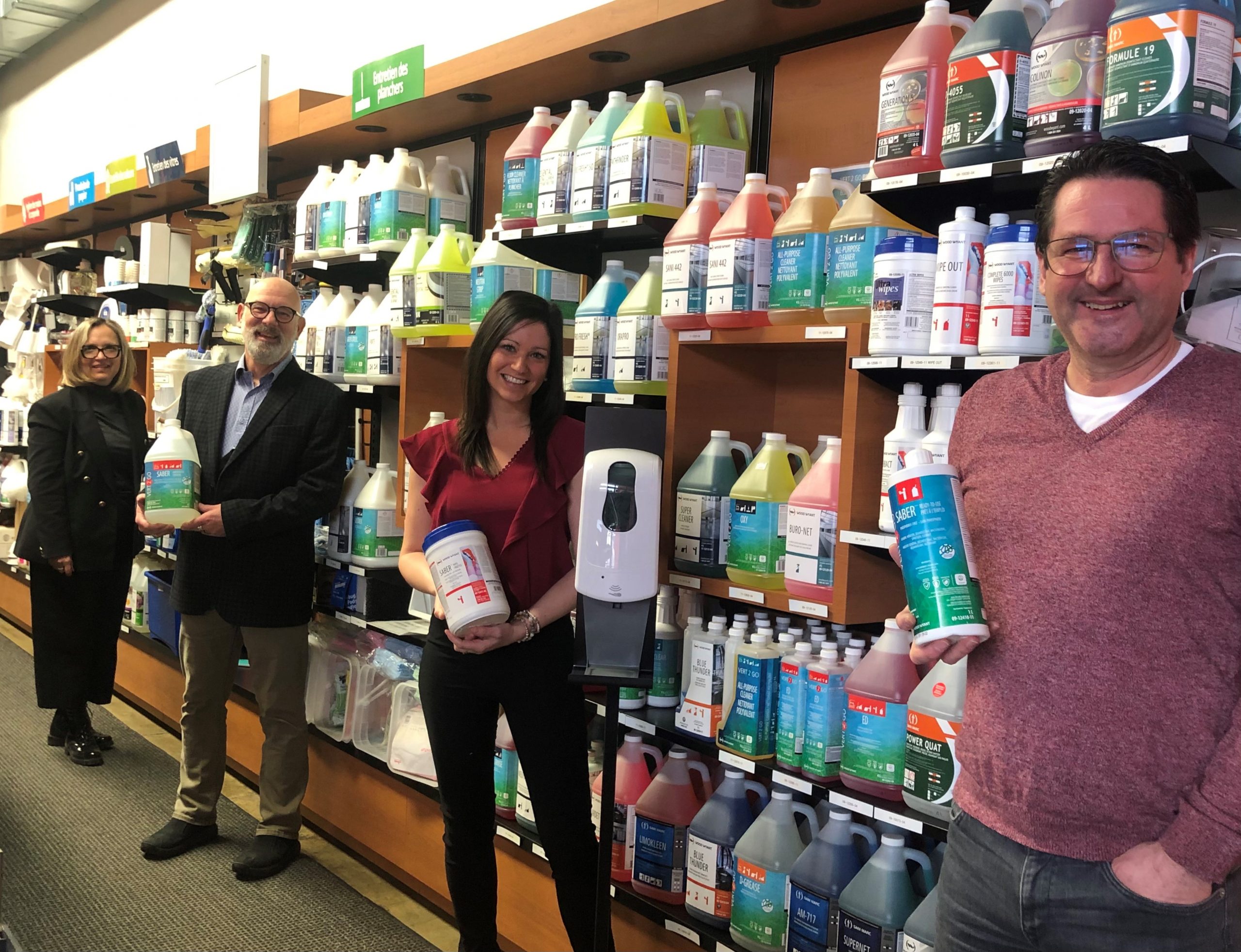 Sani Marc offre des produits aux commerçants du centre-ville - La ...