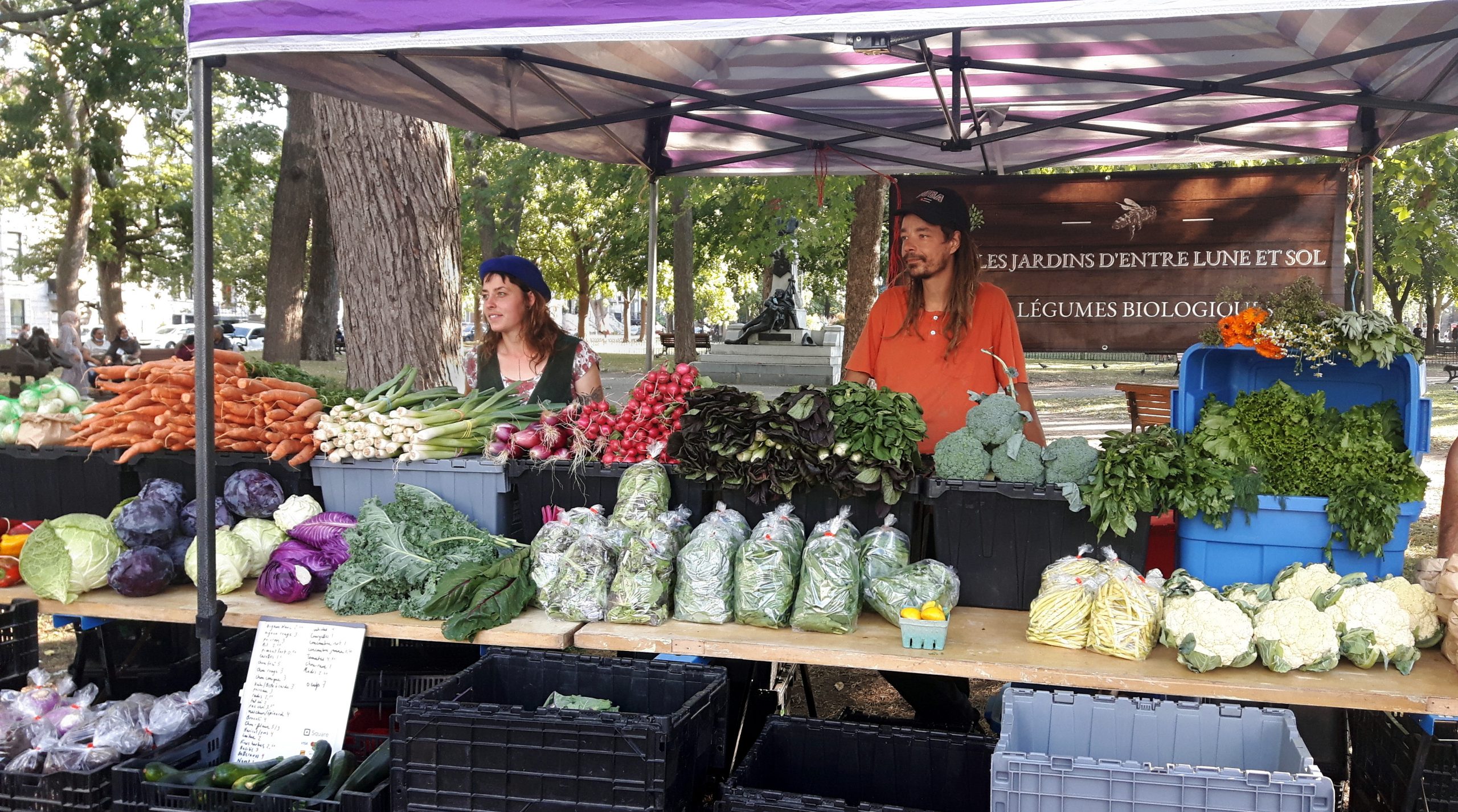 Un premier Marché Nomade à Sainte-Hélène-de-Chester - La Nouvelle Union ...