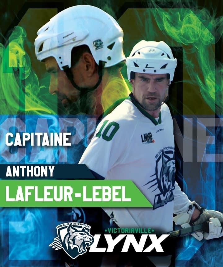 Anthony Lafleur-Lebel devient le premier capitaine de l'histoire des ...