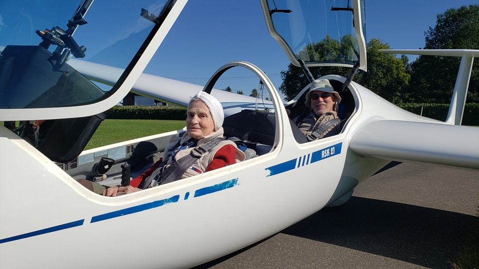 Un vol en planeur pour ses 95 ans - La Nouvelle Union et L’Avenir de l ...