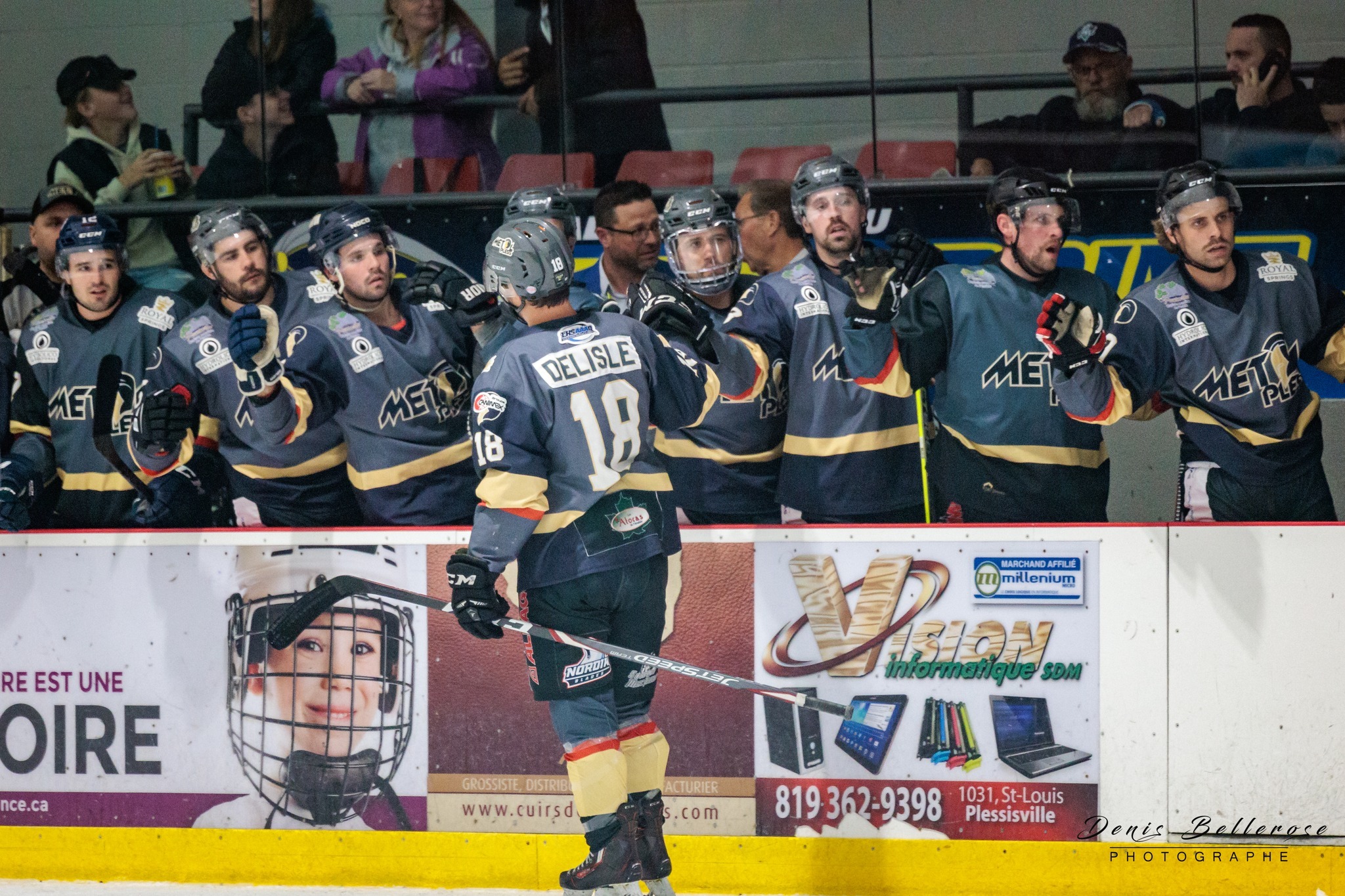 Une dernière sortie à domicile pour le Métal Pless en saison régulière ...