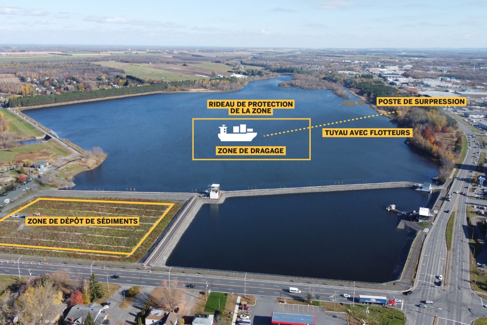 Victo : début du dragage au réservoir Beaudet - La Nouvelle Union et L ...
