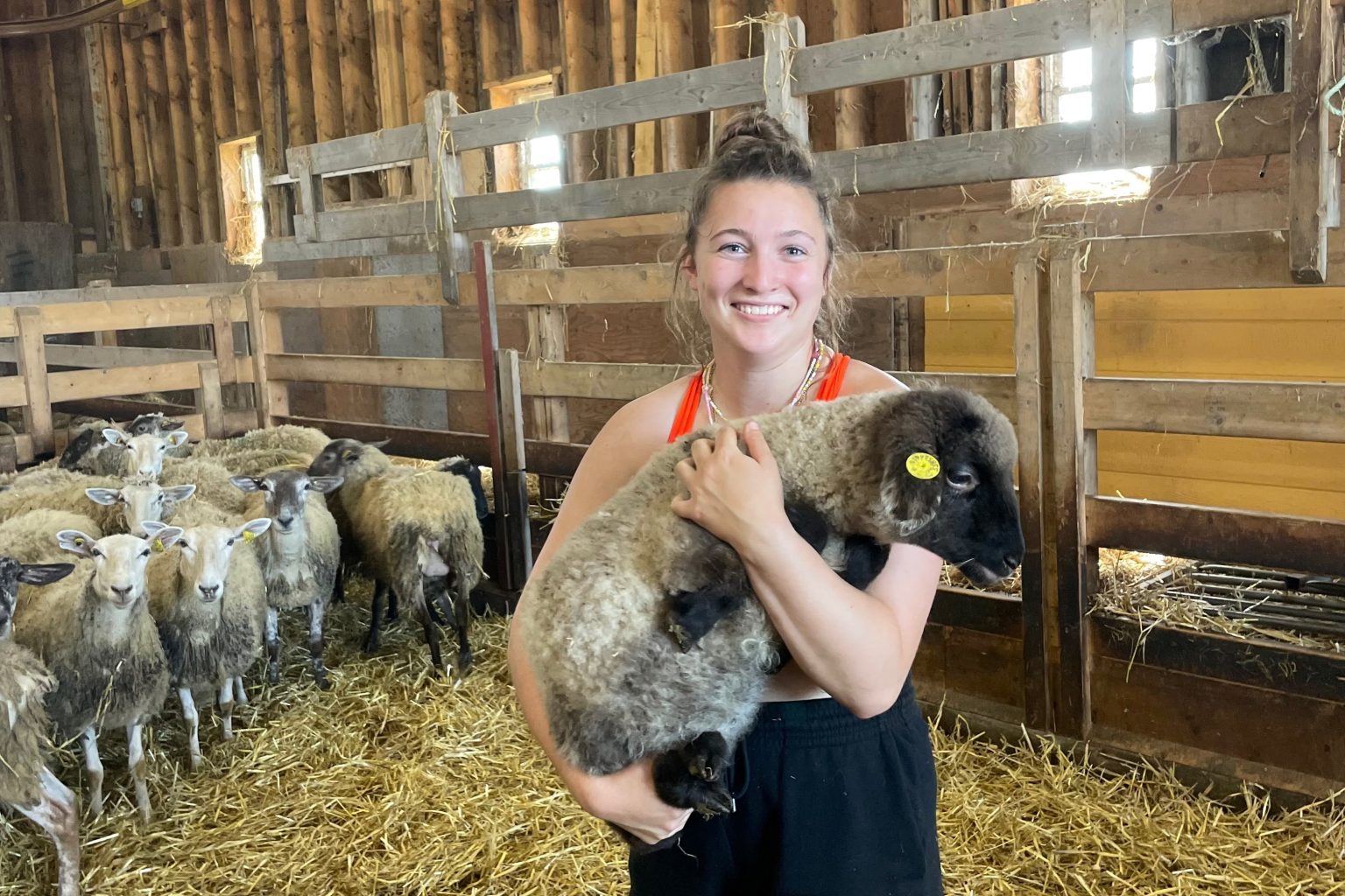 Élizabeth Gouin bientôt prête à prendre la relève sur la ferme ...