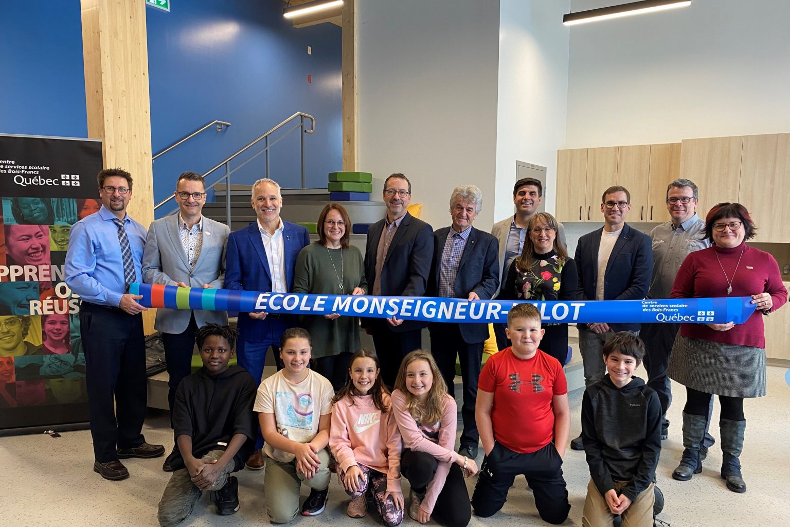 Agrandissement de l'école Mgr-Milot : lumière et espace au rendez-vous ...