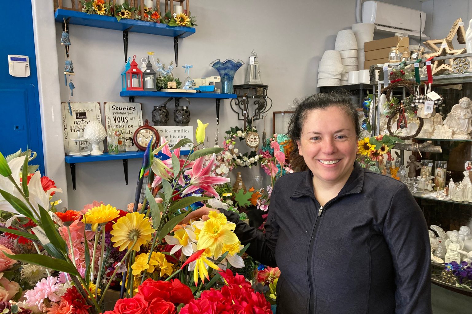 Stéphanie vit son rêve de fleuriste - La Nouvelle Union et L’Avenir de ...