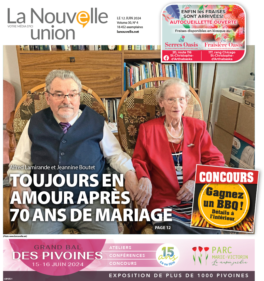 12 juin 2024 - La Nouvelle Union et L’Avenir de l’Érable