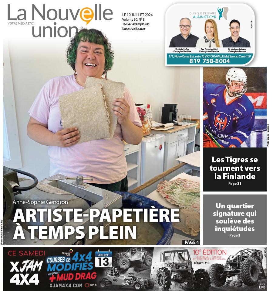 10 juillet 2024 - La Nouvelle Union et L’Avenir de l’Érable