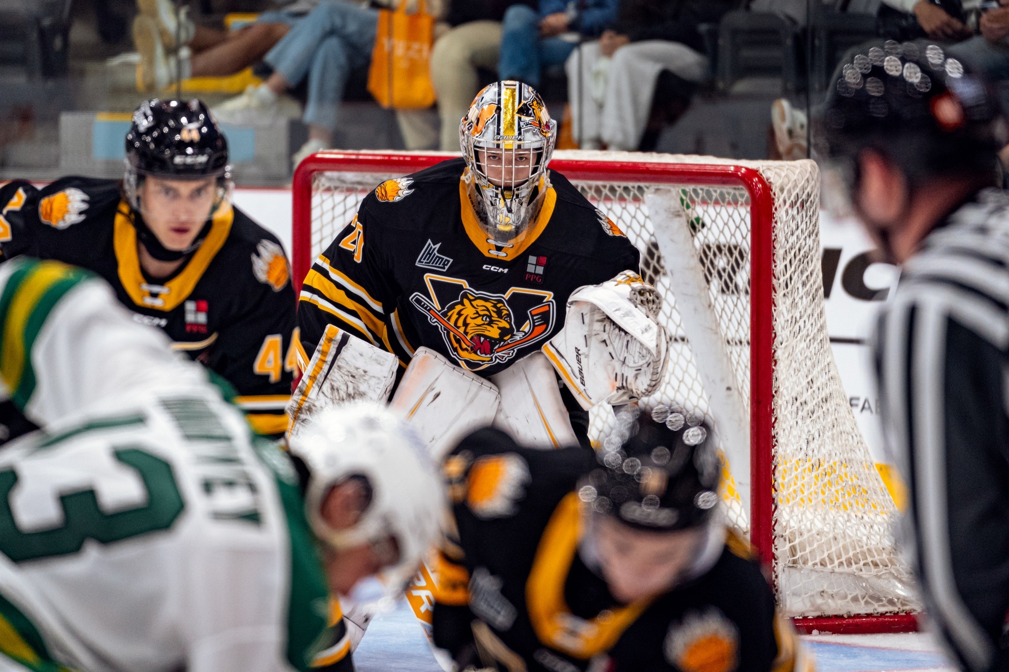 Les Huskies en visite - La Nouvelle Union et L’Avenir de l’Érable