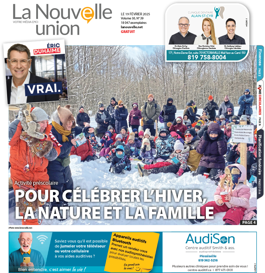 19 février 2025 - La Nouvelle Union et L’Avenir de l’Érable