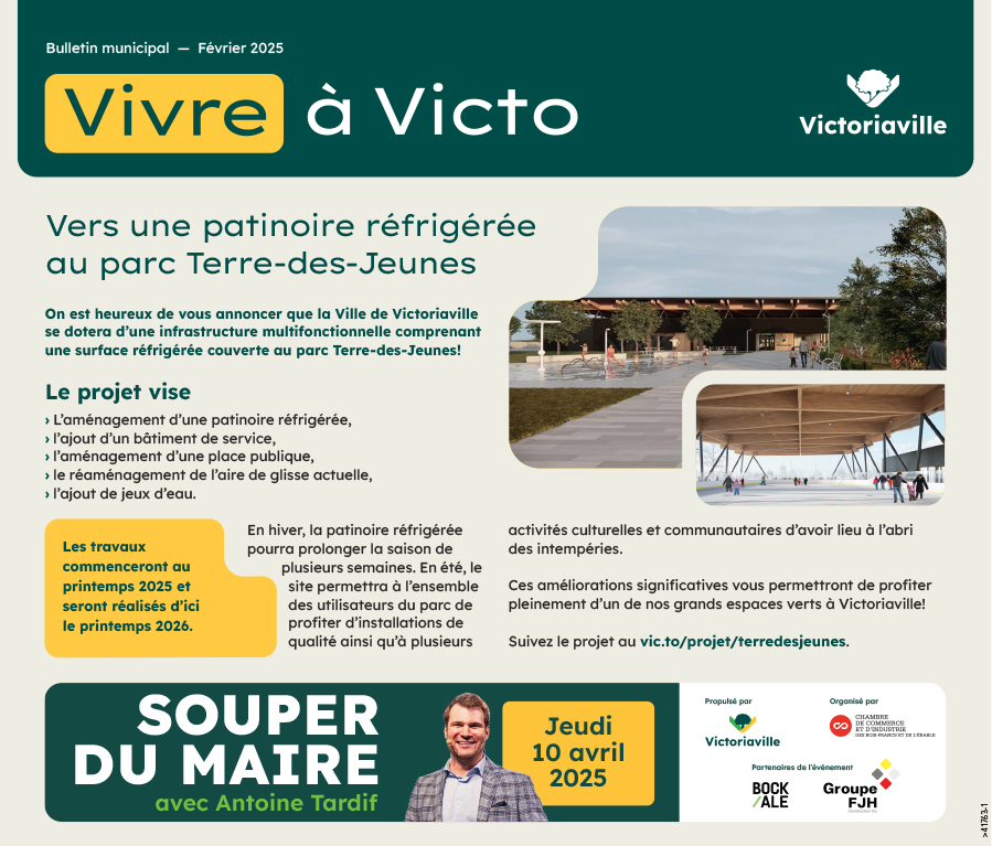 19 février 2025 - La Nouvelle Union et L’Avenir de l’Érable