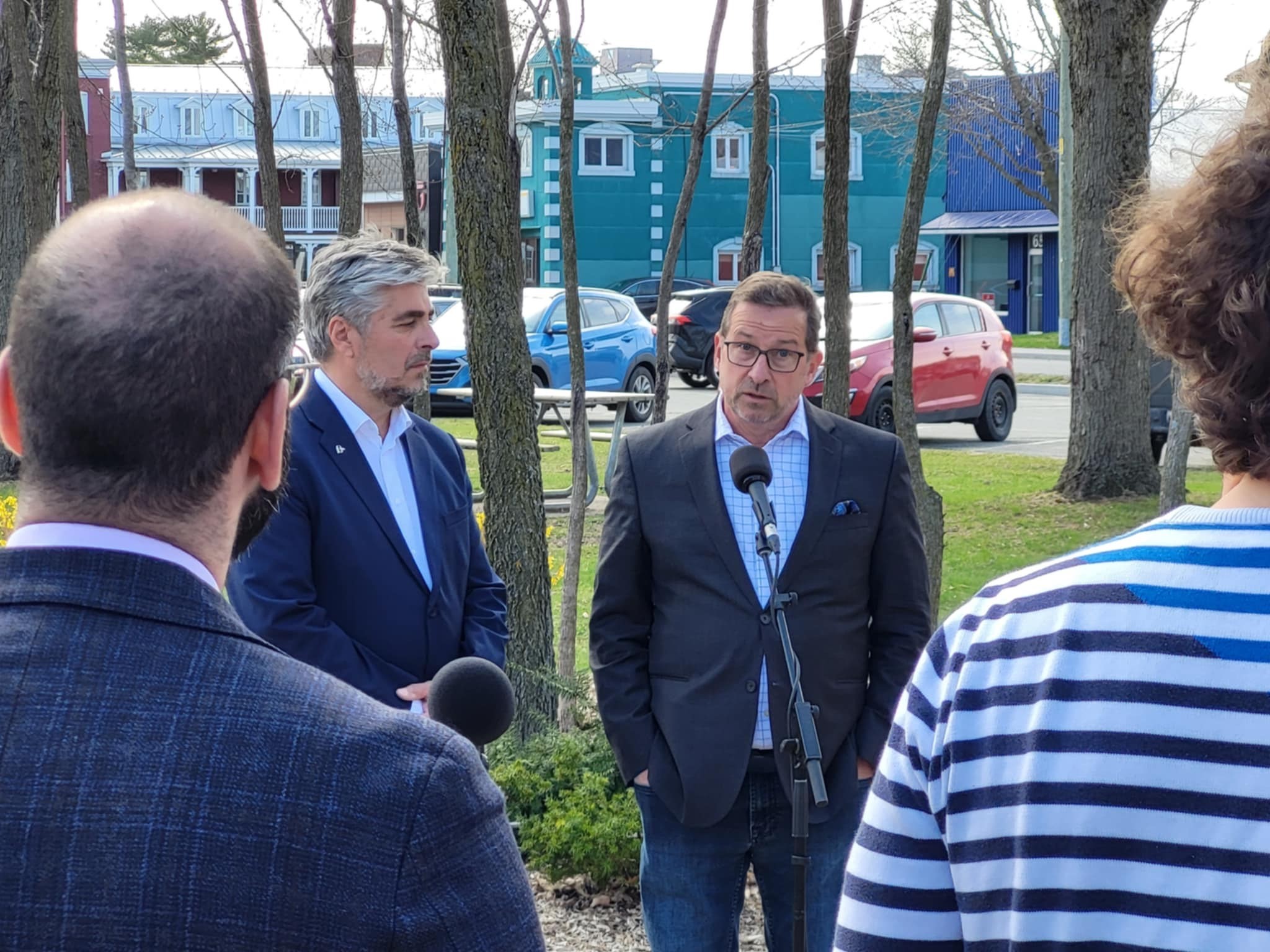 Yves-François Blanchet en appui à Daniel Lebel à Victoriaville - La ...