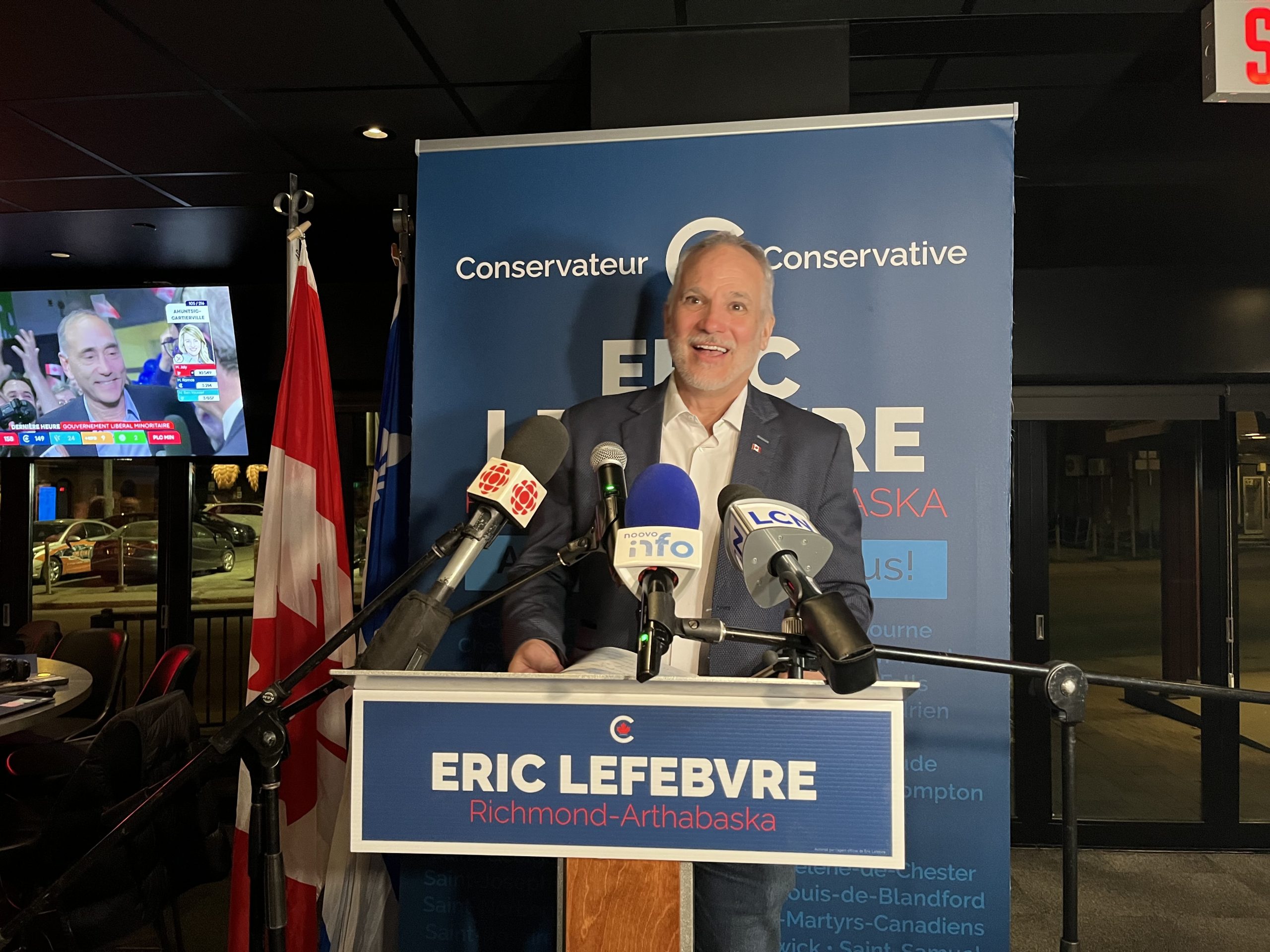 Eric Lefebvre à l'émission Tout le monde en parle - La Nouvelle Union et L’Avenir de l’Érable