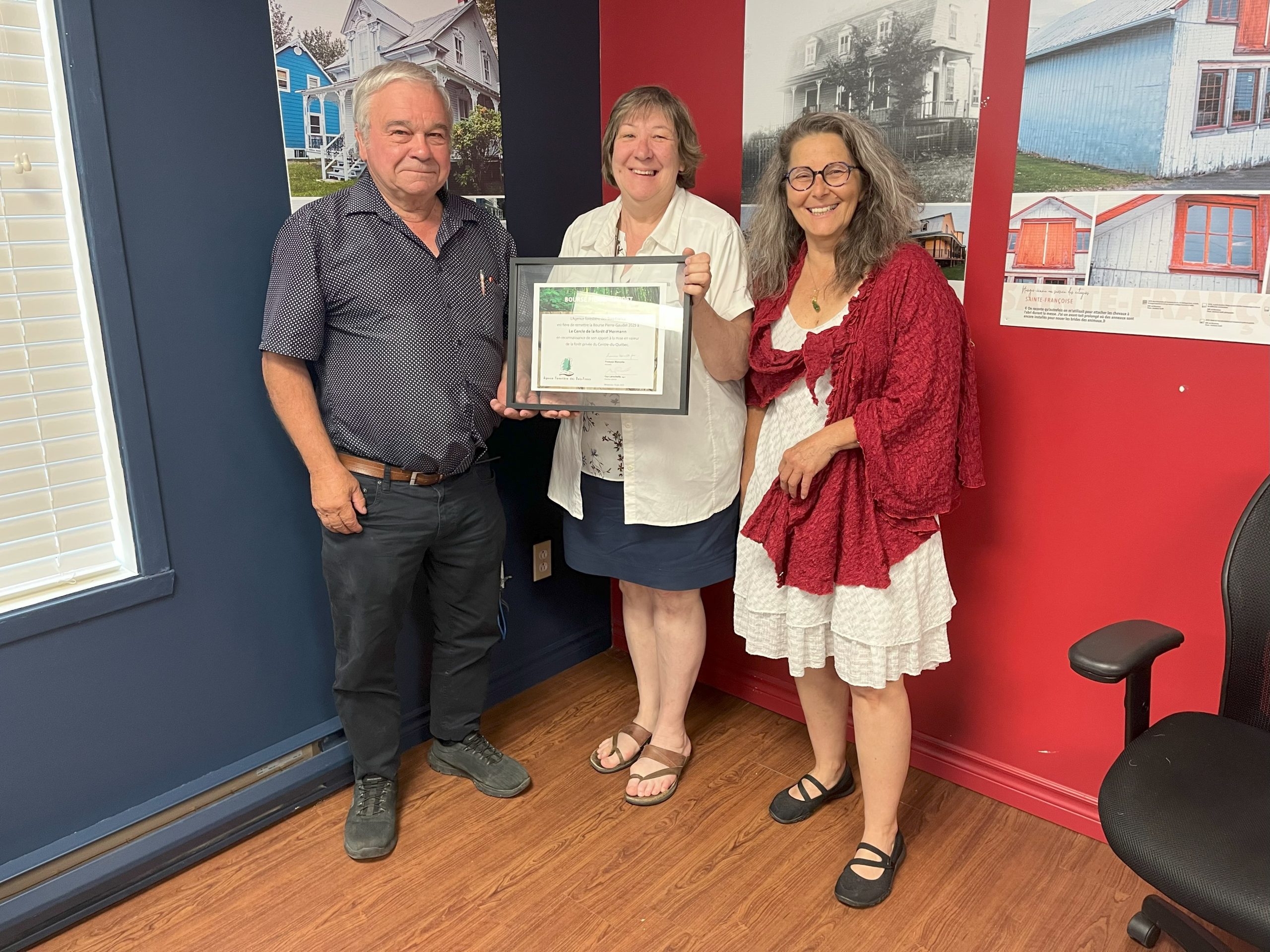 La bourse Pierre-Gaudet 2025 remise au Cercle de la forêt d'Hermann ...
