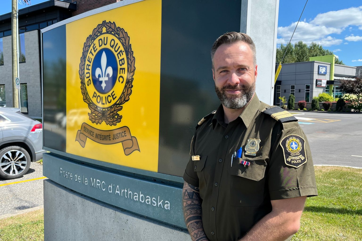 Michael Smith, le nouveau capitaine à la tête de la Sûreté du Québec ...