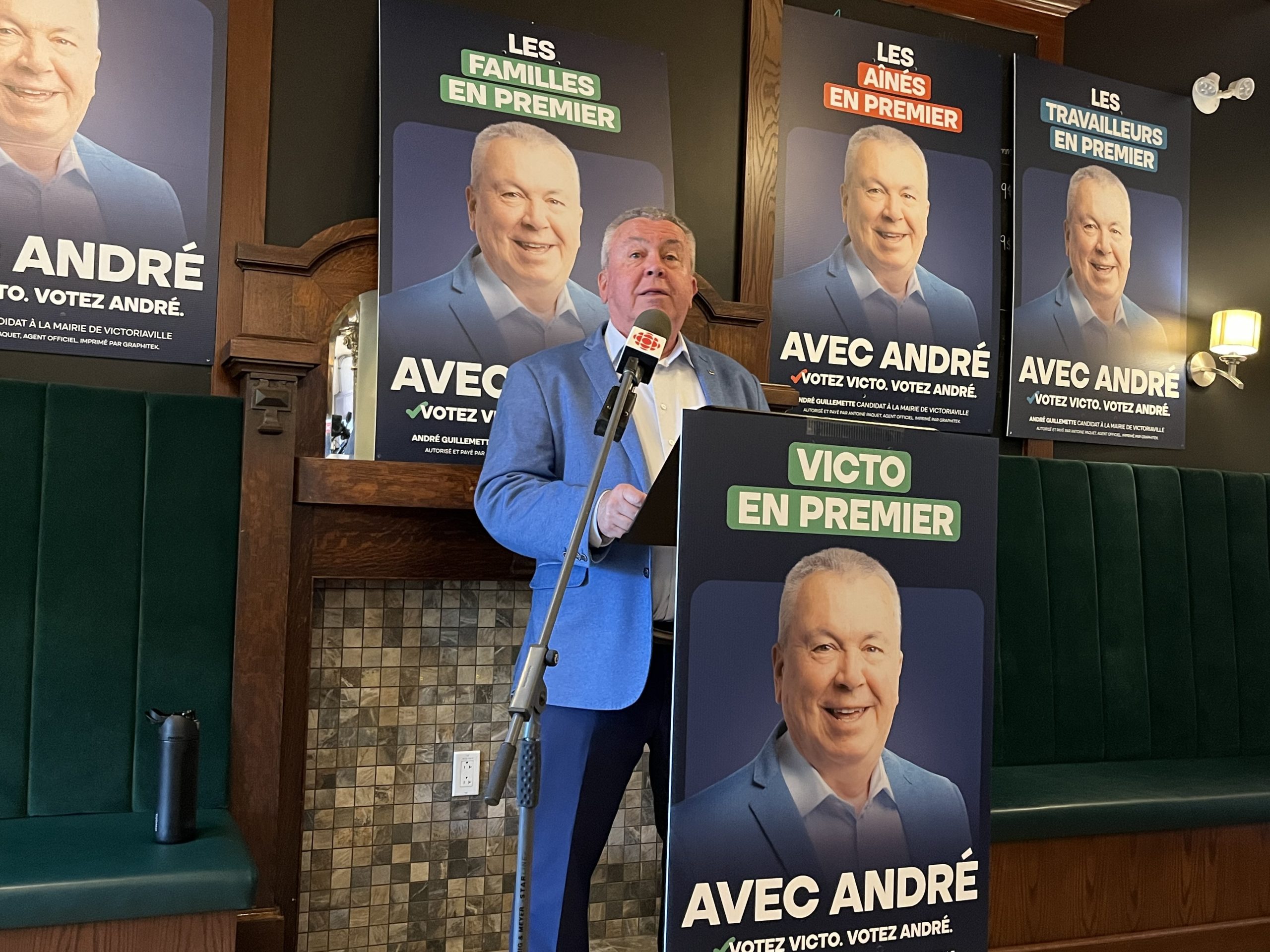 Mettre Victoriaville en premier, la mission d'André Guillemette - La ...