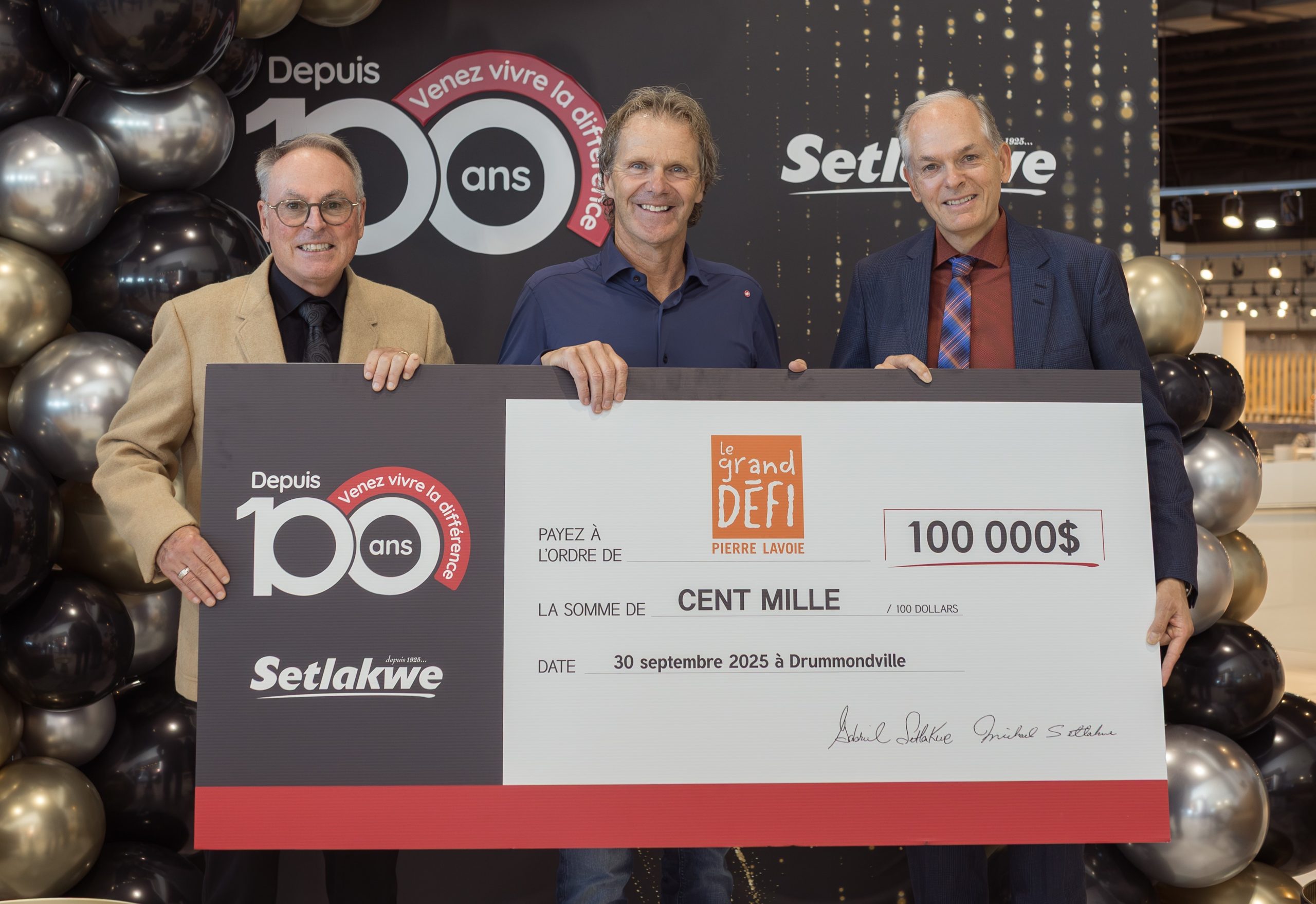 Setlakwe dévoile trois grandes initiatives pour souligner ses 100 ans ...