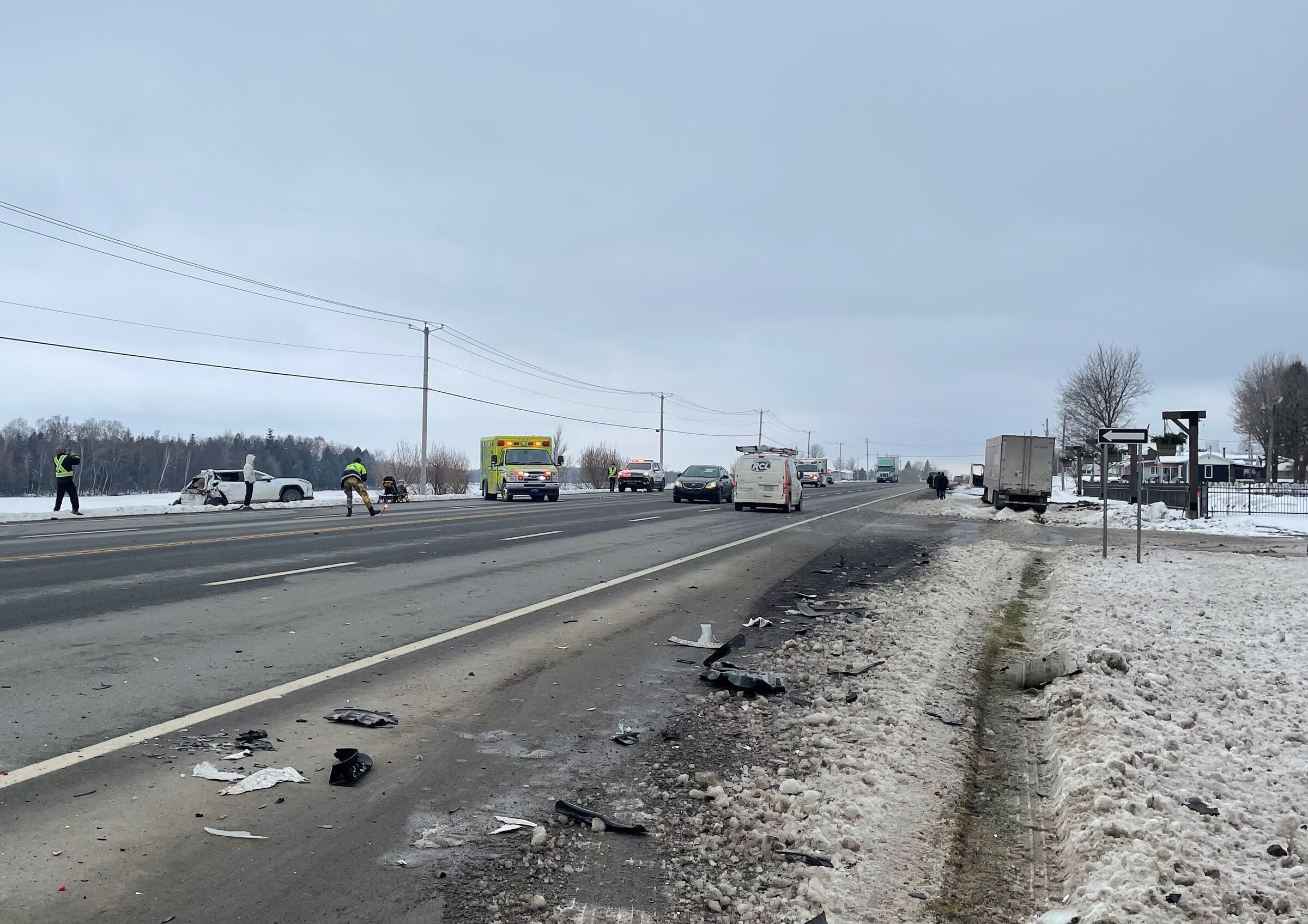 Princeville : collision avec un poids lourd sur la route 116 - La ...