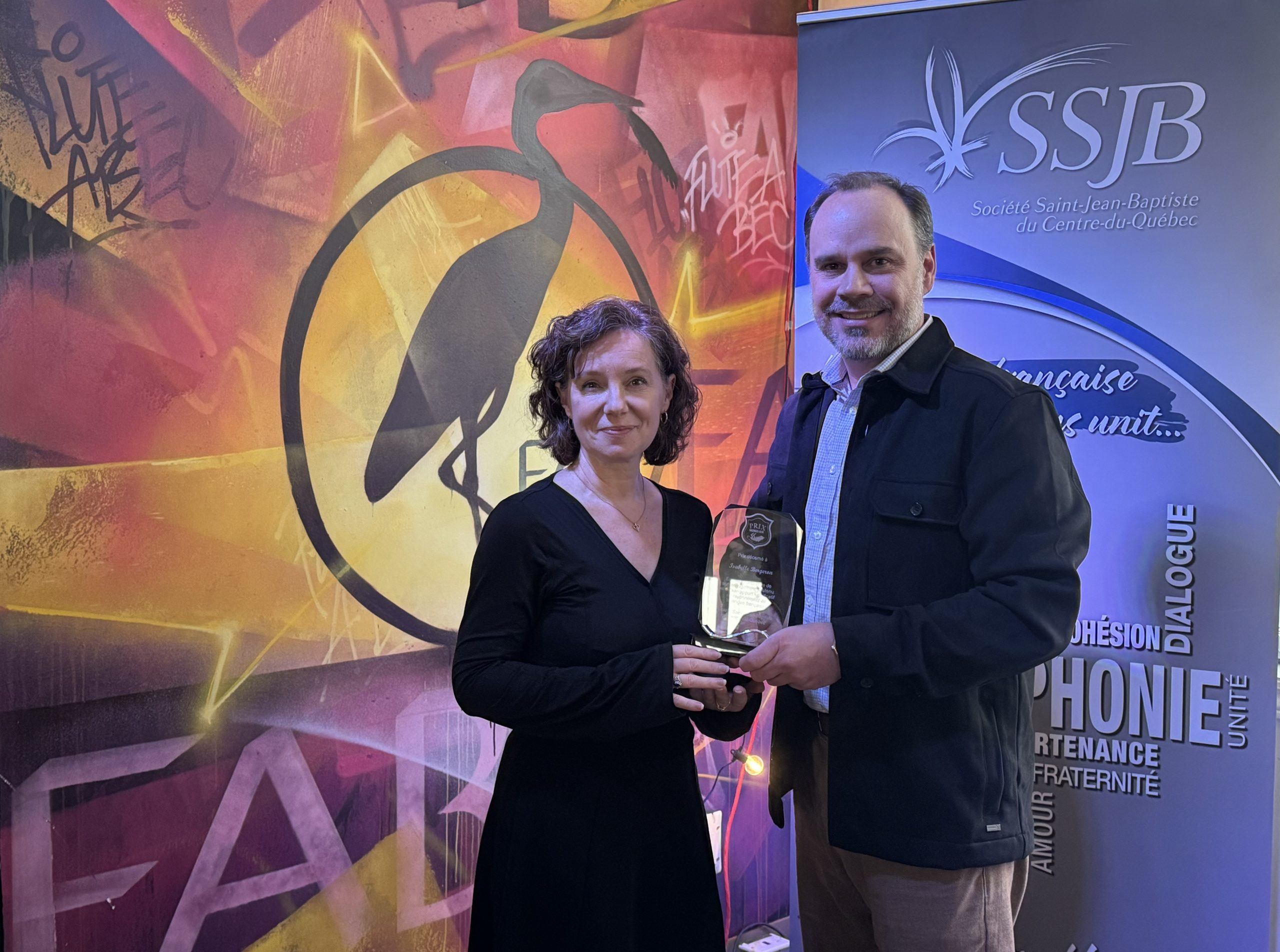 Isabelle Bergeron décorée du prix Georges-Dor - La Nouvelle Union et L ...